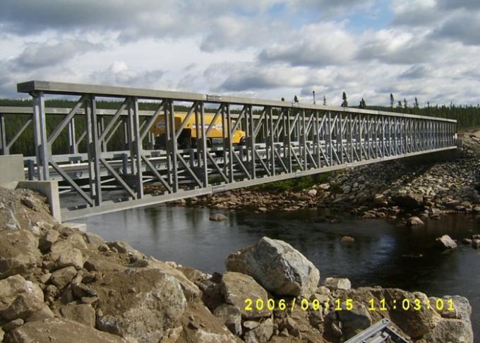 Pont en acier provisoire militaire modulaire du delta ASTM